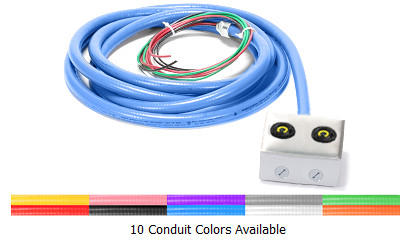 L6-30R Duplex PDU Whips, 30A, 250V, 3-Wire Underfloor PDU Cables – PDU ...